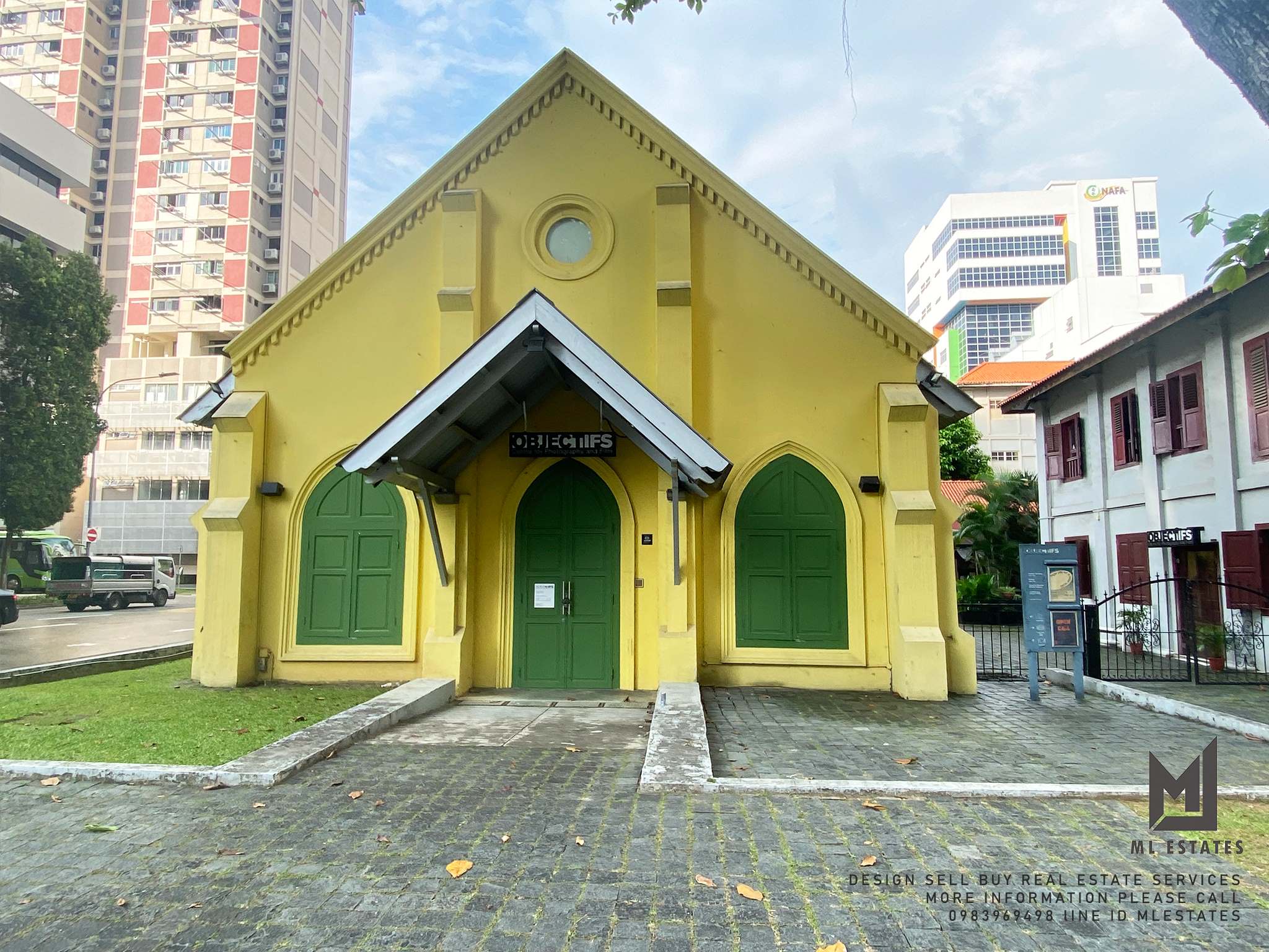 รีโนเวท ปรับโบสถ์เก่าเป็นแกเลอรี่ The Middle Road Church สิงคโปร์ - ML ...